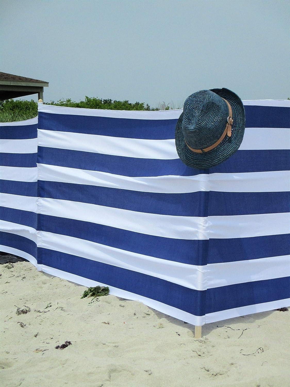 13 ft Beach Windscreen Privacy Windblocker + Free Bag Made in Europe ...