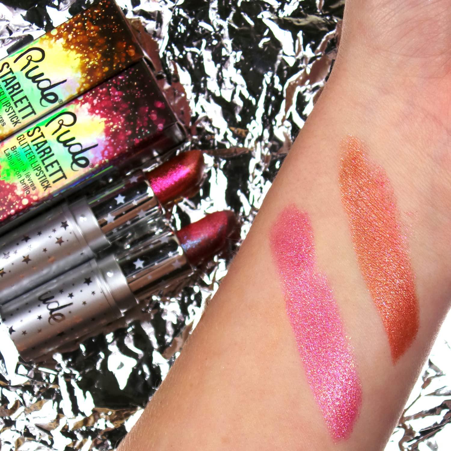 Rude Starlett Supercharged Color Shift Glitter Lipstick in Diva ...