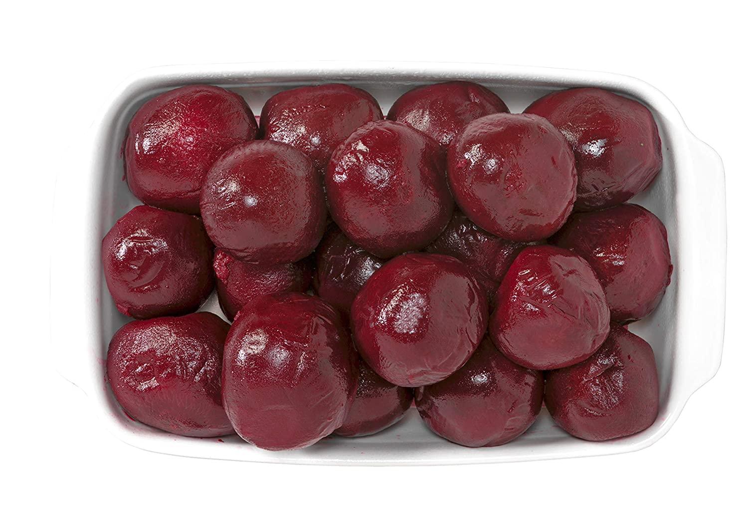 Gefen "Red Beets" Whole Peeled Cooked Ready to Eat Vacuum Packed (3 x ...
