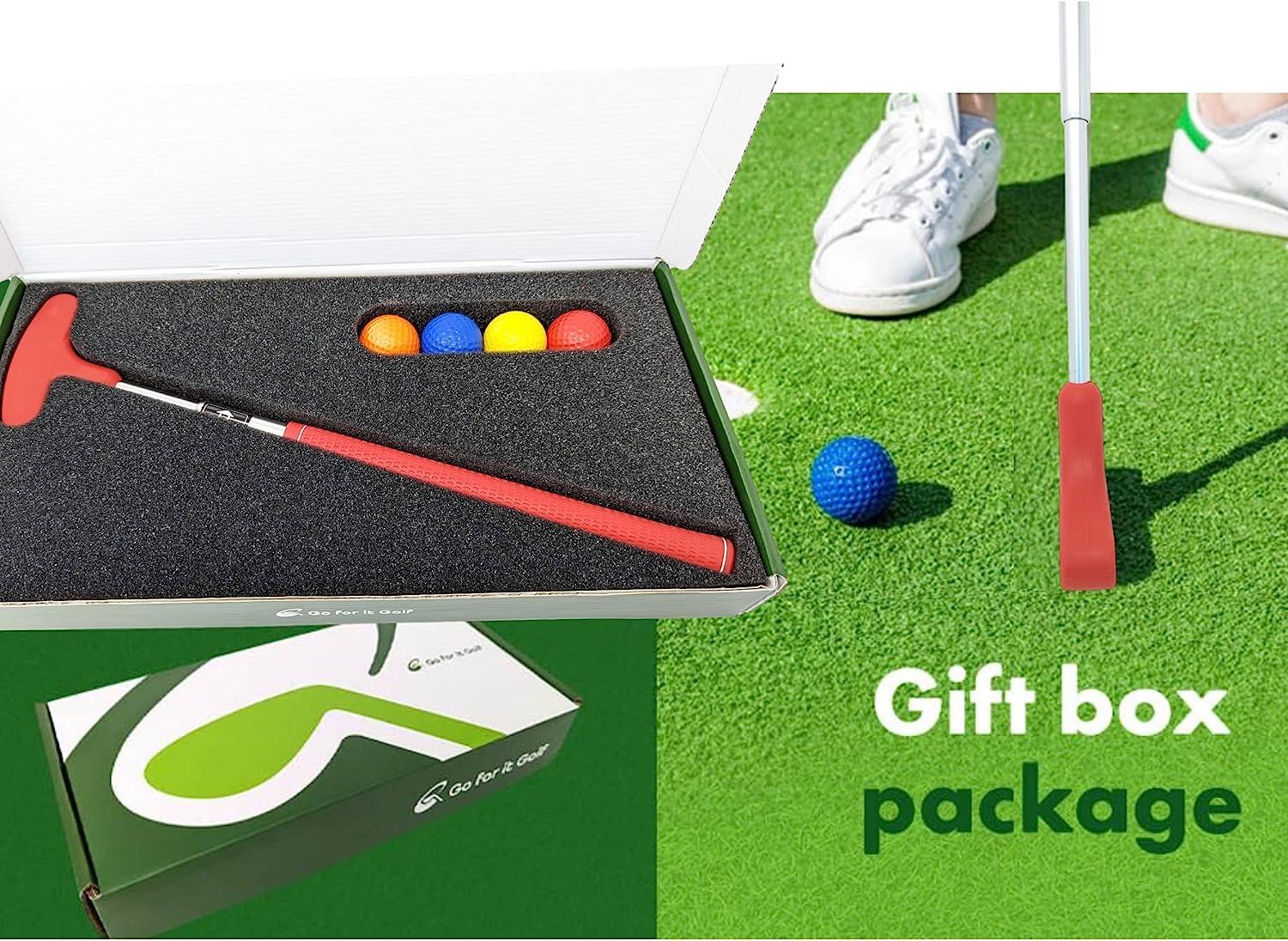 Adjustable Junior Mini Golf Putter for Kids | Extendable Shaft | Right ...