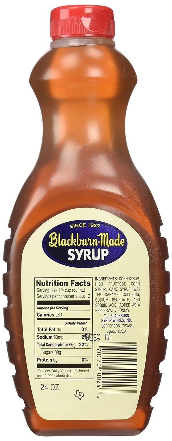 Blackburn Syrup 24 Fl Oz (Pack of 2) - Authentic Flavor from Blackburn ...