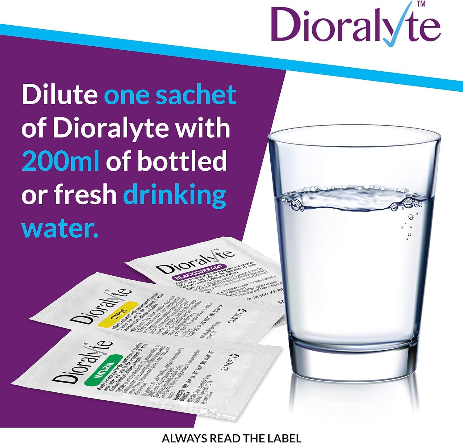 Dioralyte Natural - Fast & Effective Treatment for Dehydration - 6 ...
