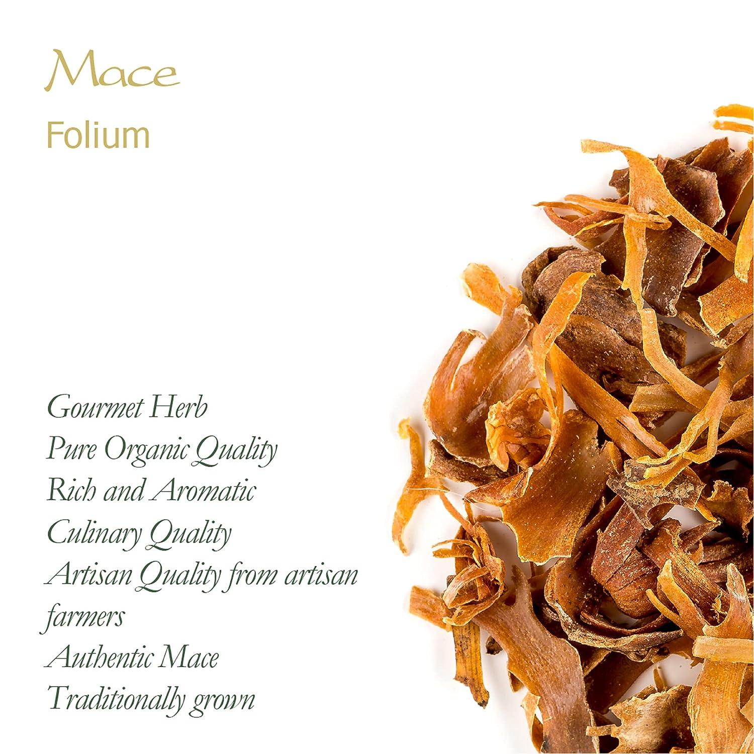 Organic Whole Mace Spice - Myristica Fragrans 100g - Premium Quality ...