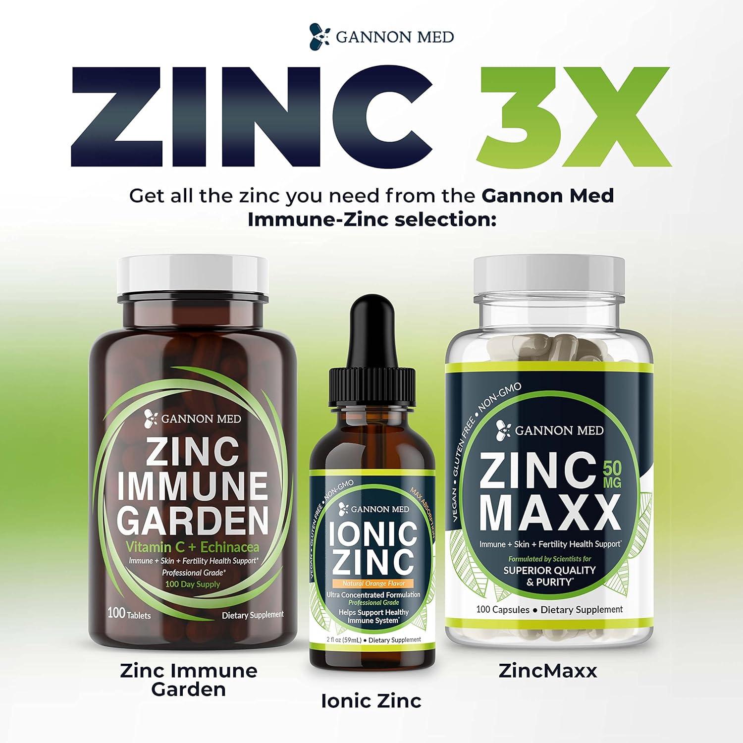 Zinc Chelate Immune Booster - Ionic Zinc Liquid Drops for Immunity ...