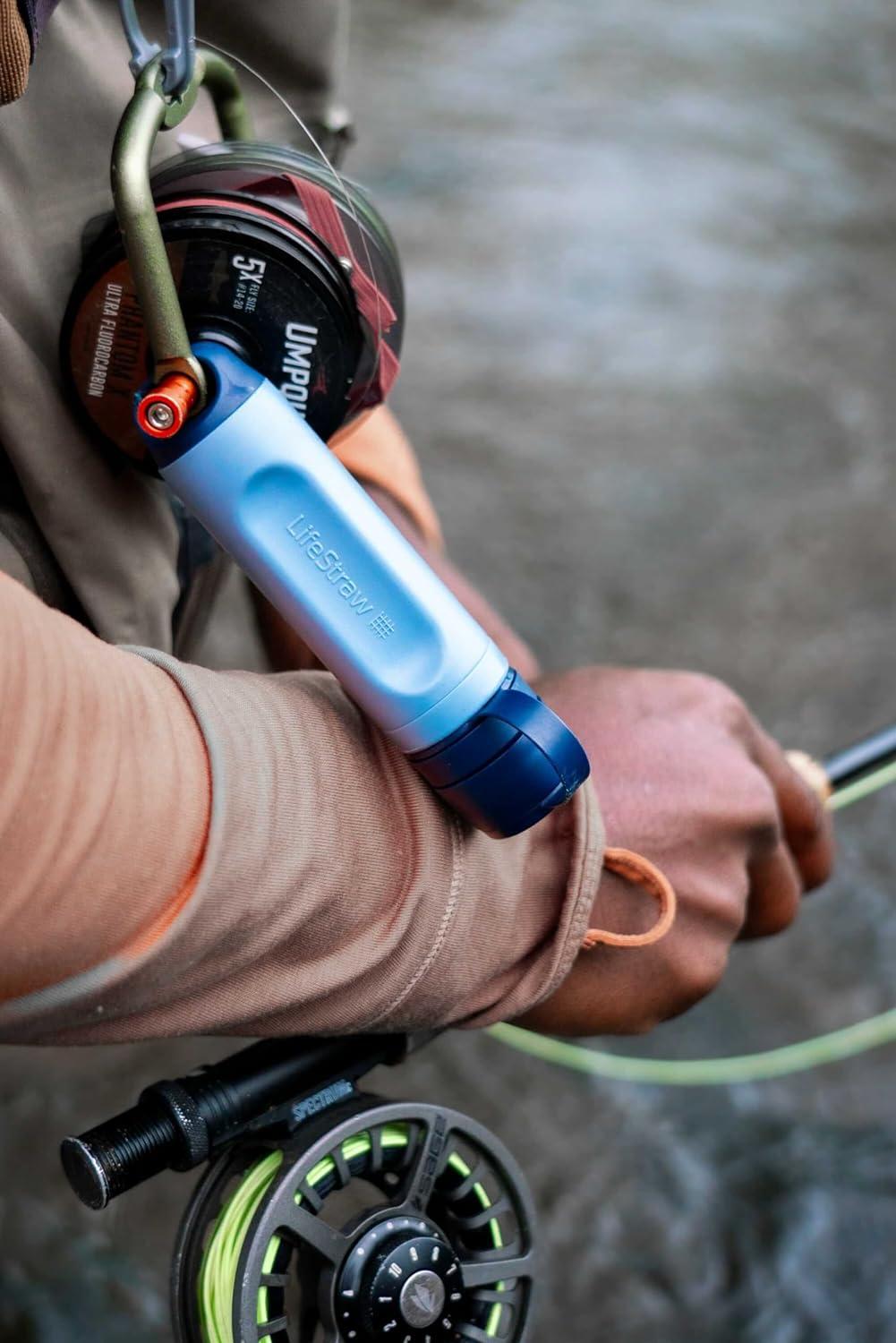 Lifestraw Peak Series Solo Water Filter - Portable Personal Straw for ...