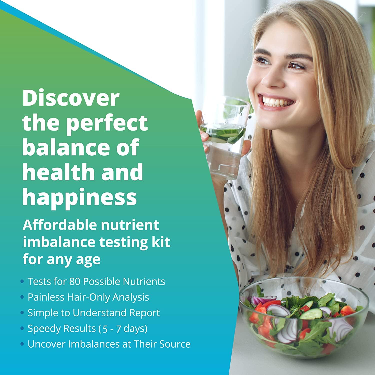 5Strands Nutrition Test: Hair Analysis for 80 Vitamins, Minerals, and ...