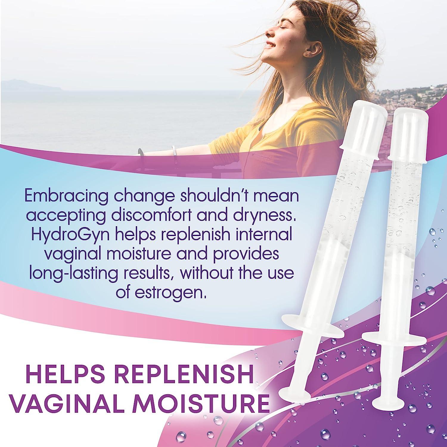 Hydro GYN Vaginal Moisturizer - Long-Lasting Relief for Dryness ...