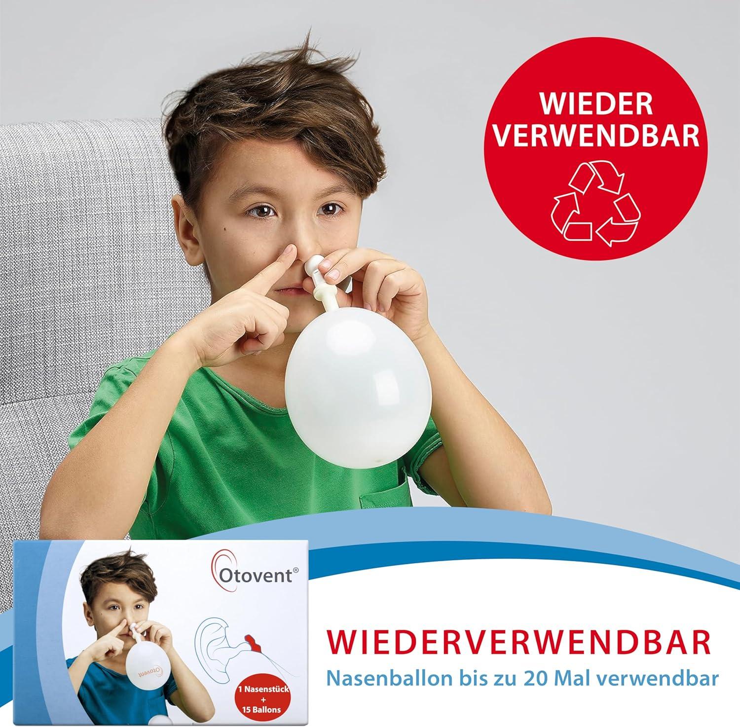 Buy OTOVENT System 1 Nosepiece + 15 Air Membrane - Effective Nasal ...