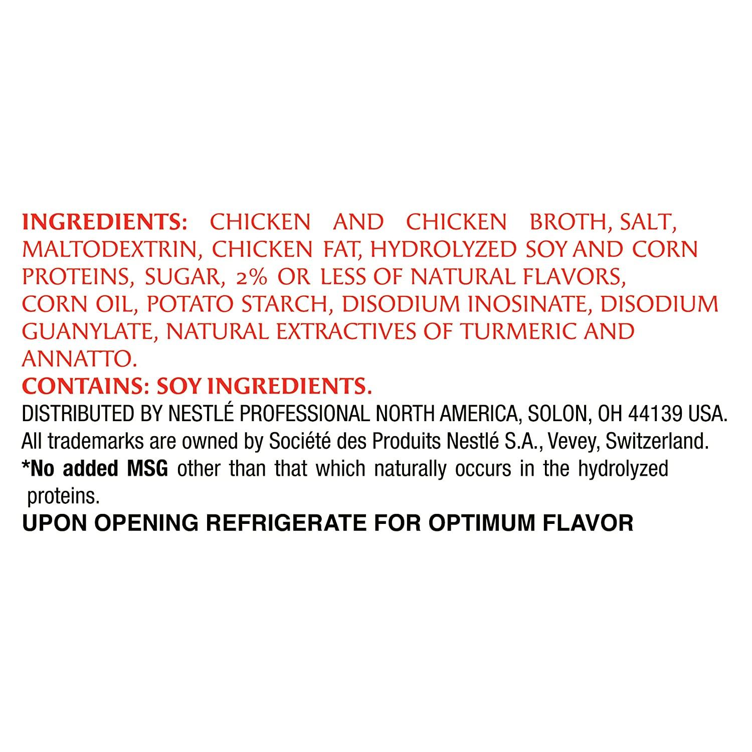 Maggi Chicken Base Stock and Bouillon - Gluten Free, No MSG, Bulk 1 lb ...