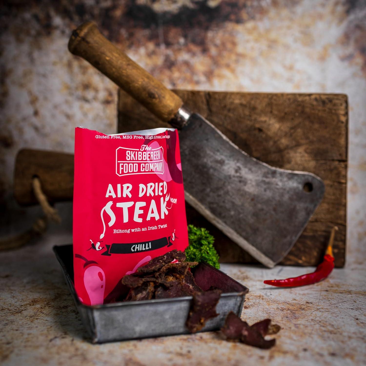 Grass Fed Beef Jerky Variety Pack - Air Dried Lean Beef Biltong - High ...