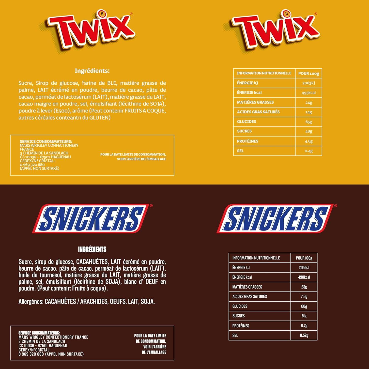 Buy Mixed Minis Bag (Mars Snickers Bounty Twix Milky Way) - 400g ...