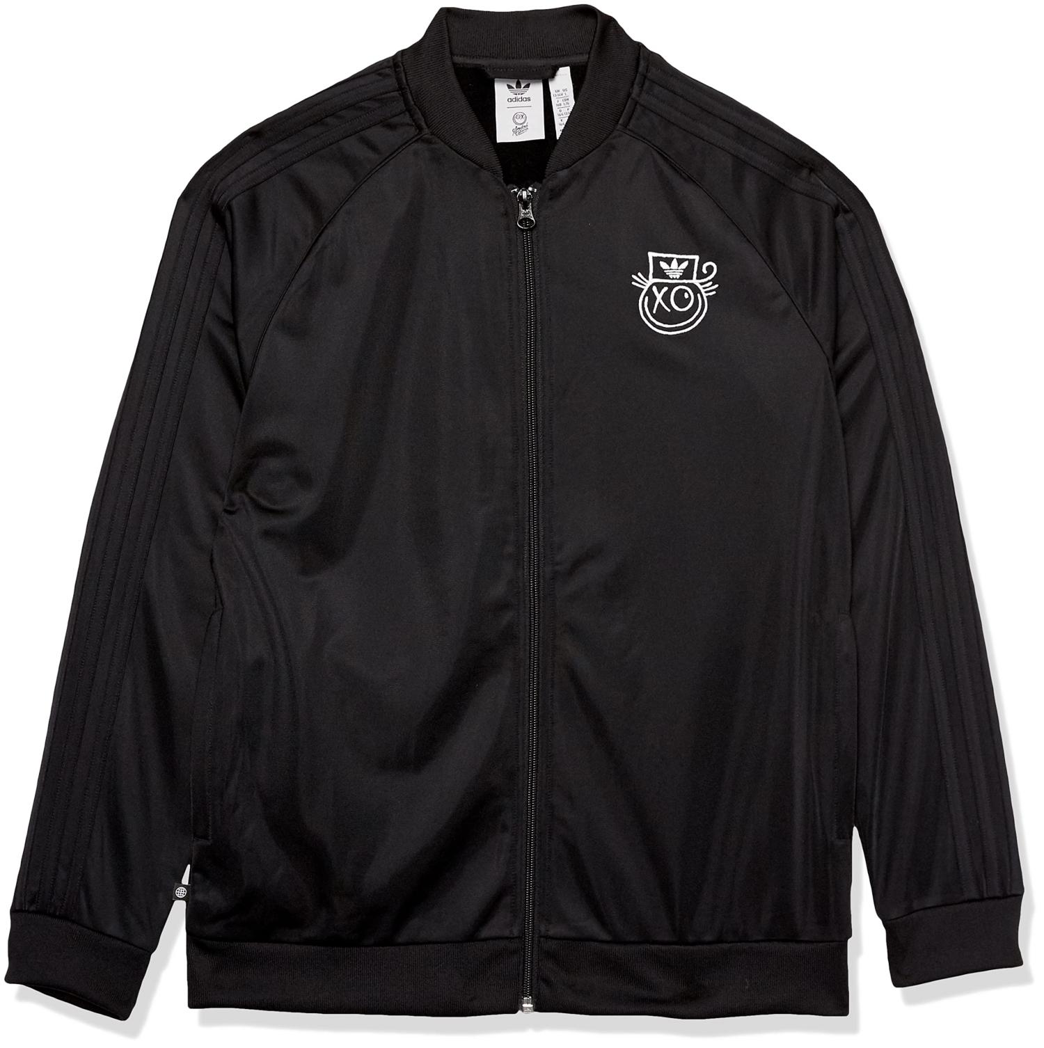 adidas Originals Kids' Graphics Collab Top - Large Black | Trendy ...