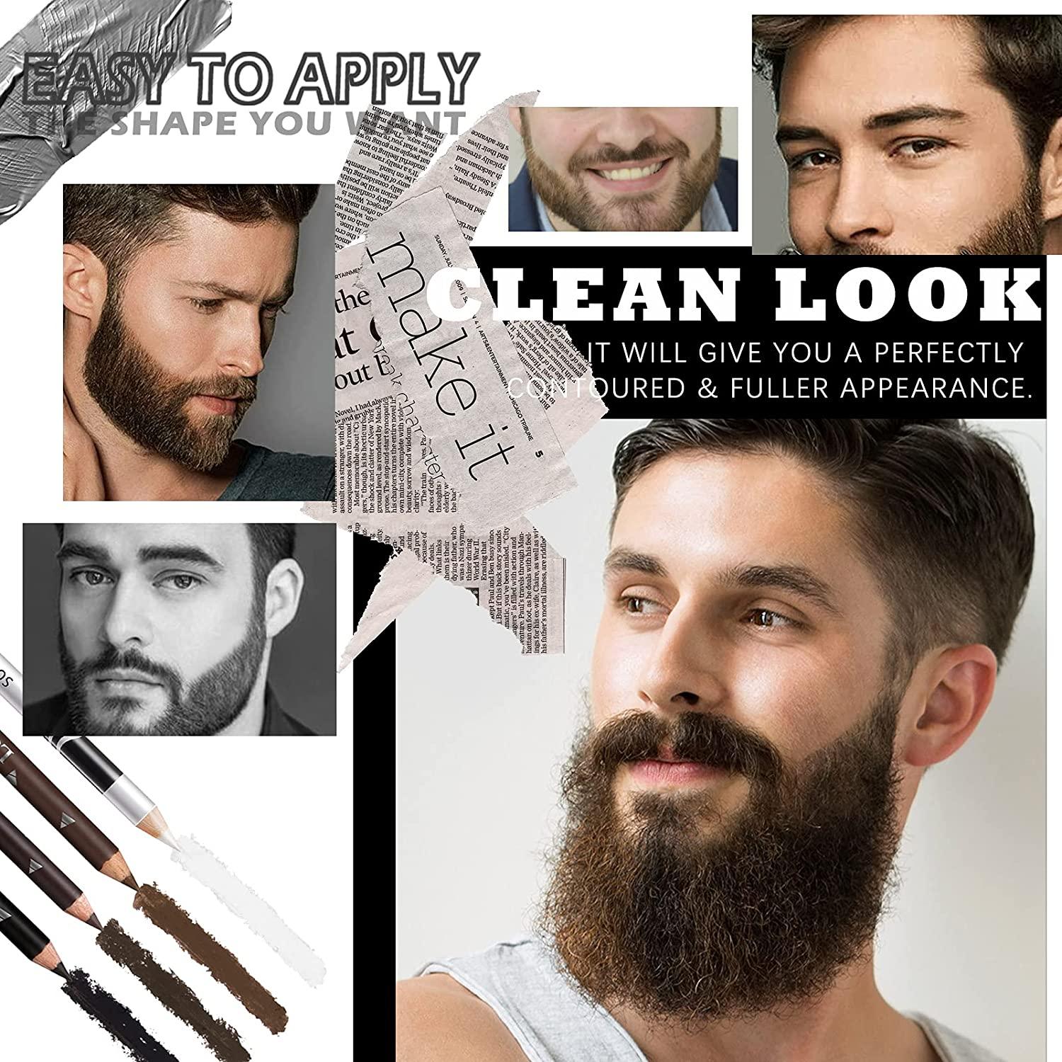 NewBang 12PCS Barber Pencil Hairline & Beard Outliner Pencils Set with ...