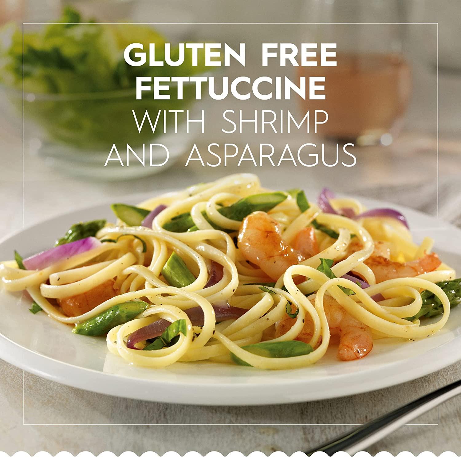 BARILLA Gluten Free Fettuccine 12 Ounce - Non-GMO Corn & Rice Blend ...
