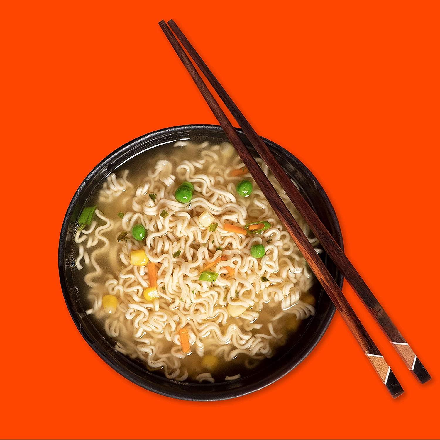 Chef Woo Ramen Express Chicken Flavor Cup Noodle 2 25 Oz Pack Of 12