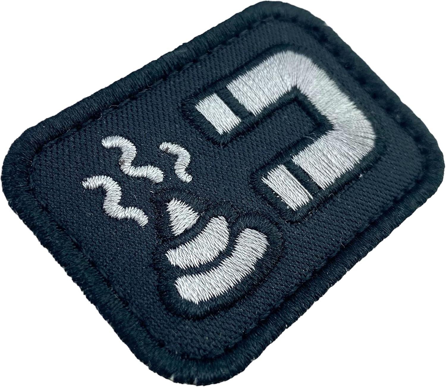 Shit Magnet Embroidered Airsoft Velcro Patch - Perfect for Cosplay & Tactical Gear ...