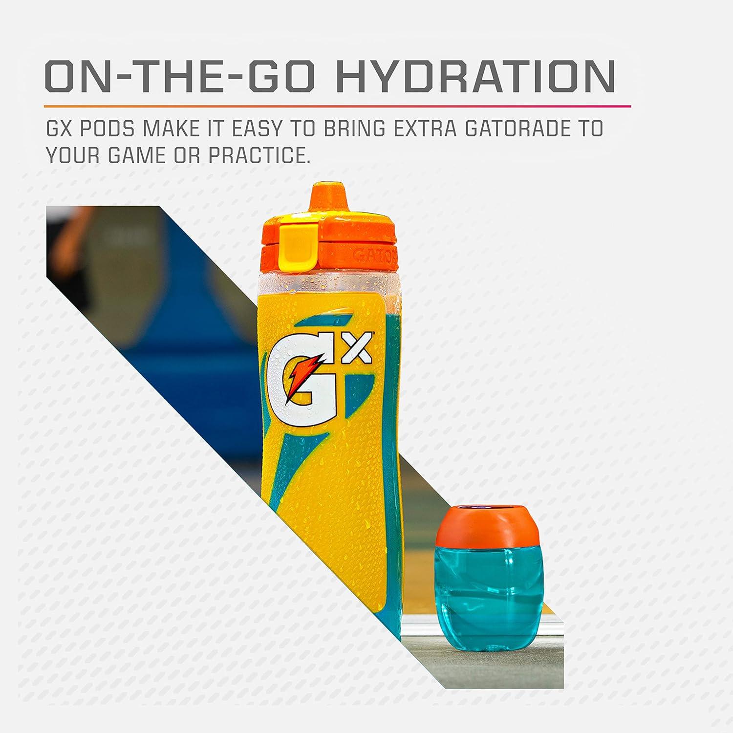 Gatorade Gx Hydration System Non-Slip Gx Squeeze Bottles & Gx Sports ...