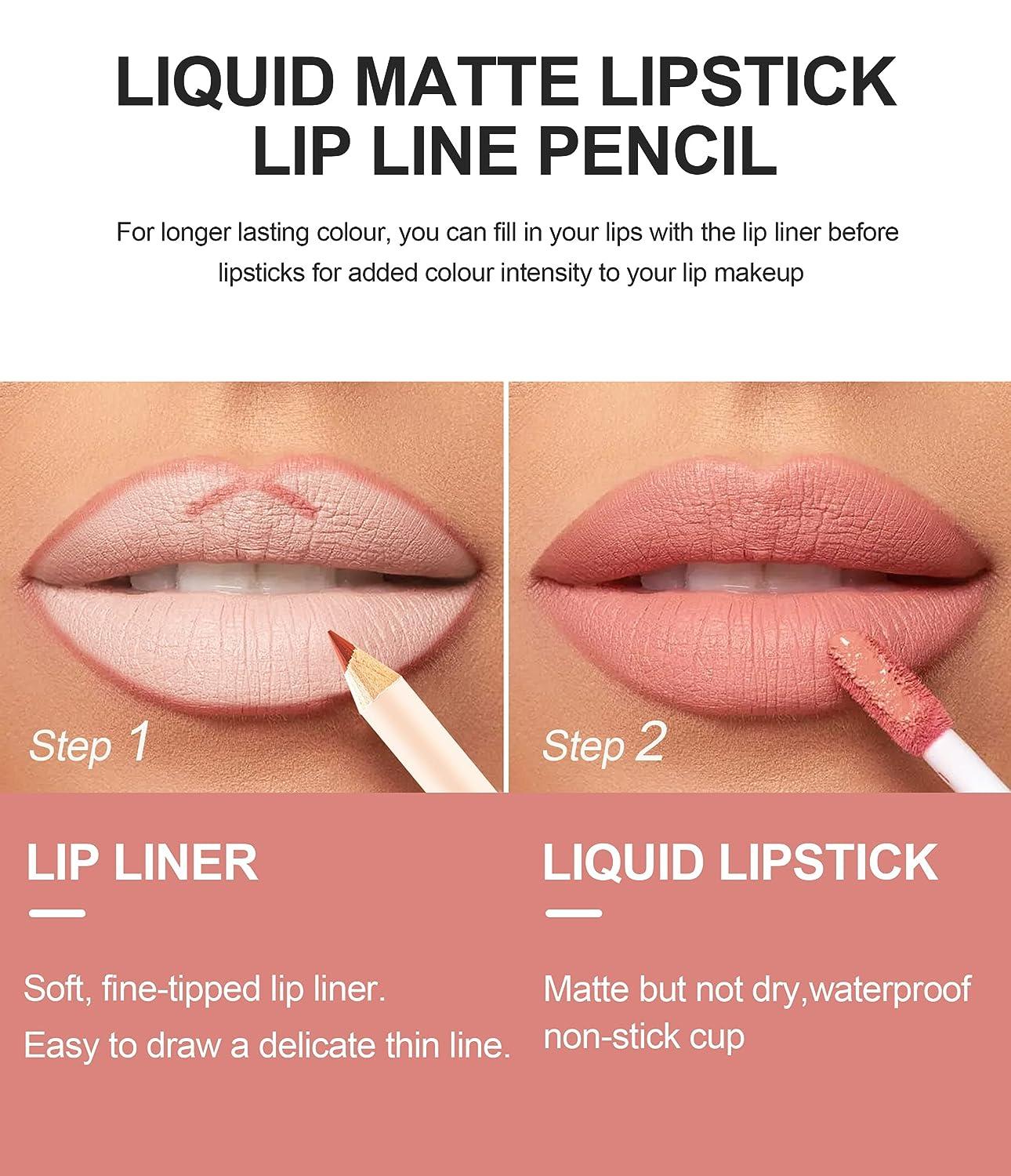 how to draw lip liner