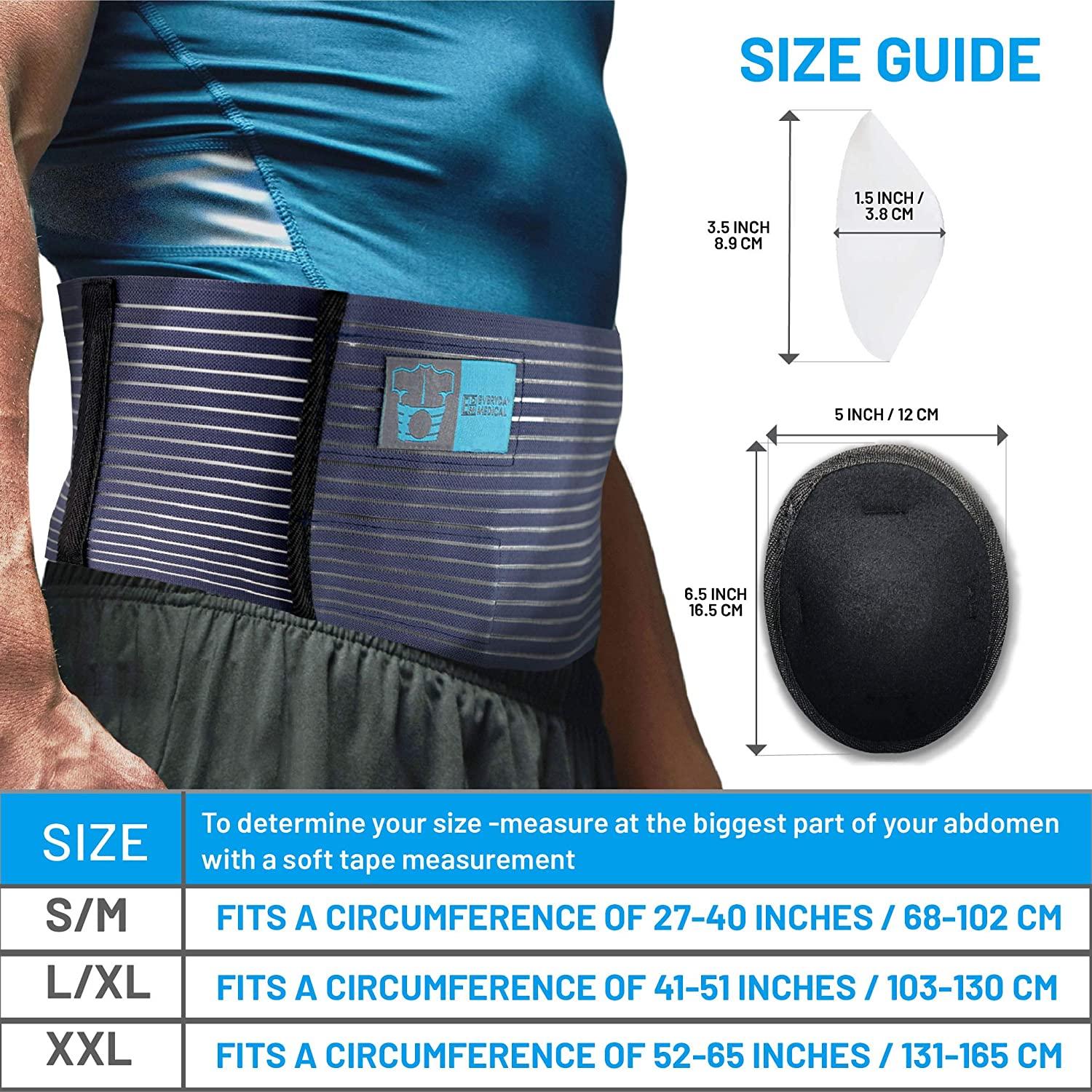 Everyday Medical Umbilical Hernia Belt - Abdominal Support for Men and ...