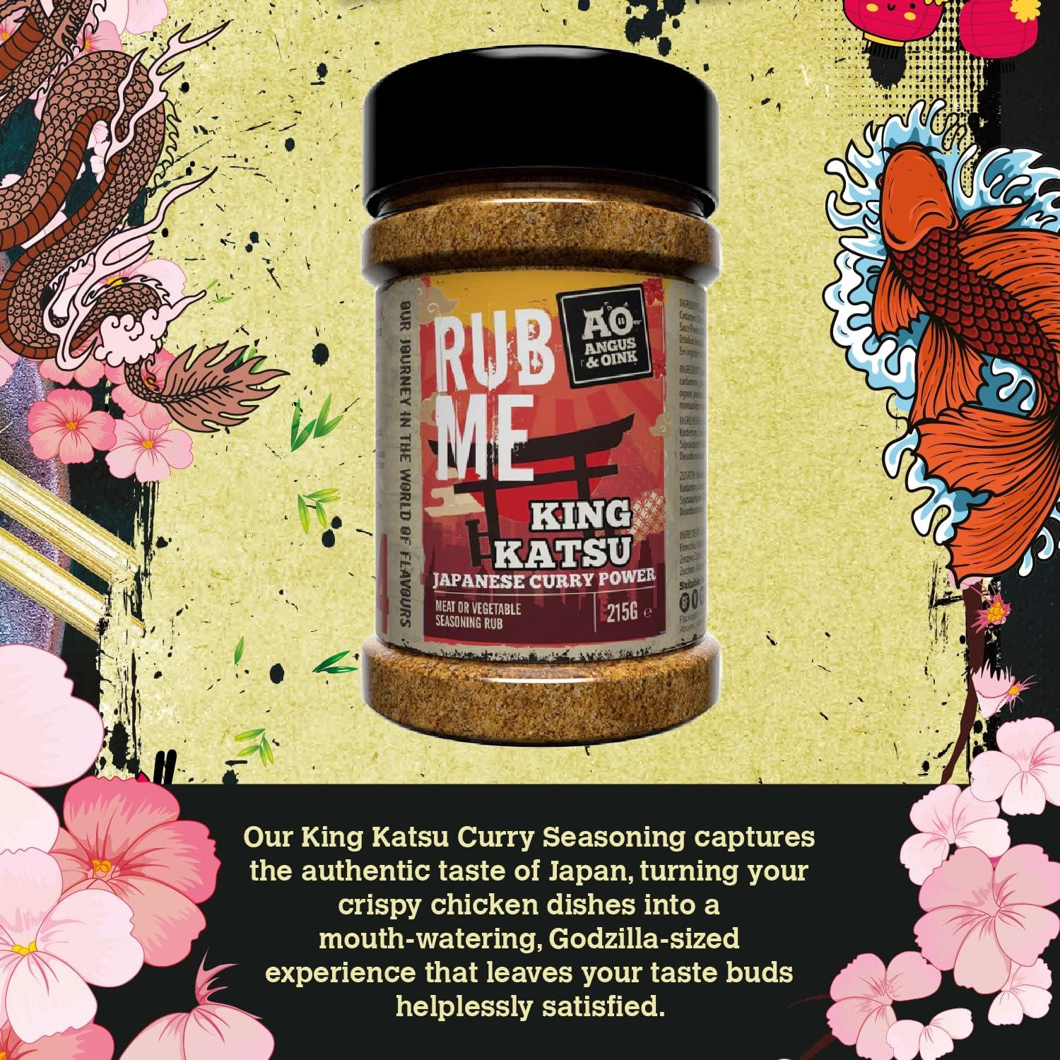 Angus & Oink King Katsu Curry Seasoning - Authentic Japanese Flavours - Gluten-Free - 200g | Buy ...