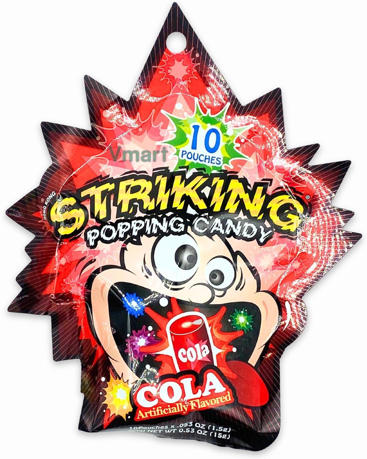 Striking Popping Candy Cola Flavour 15g (Pack of 2) | Buy Now with ...