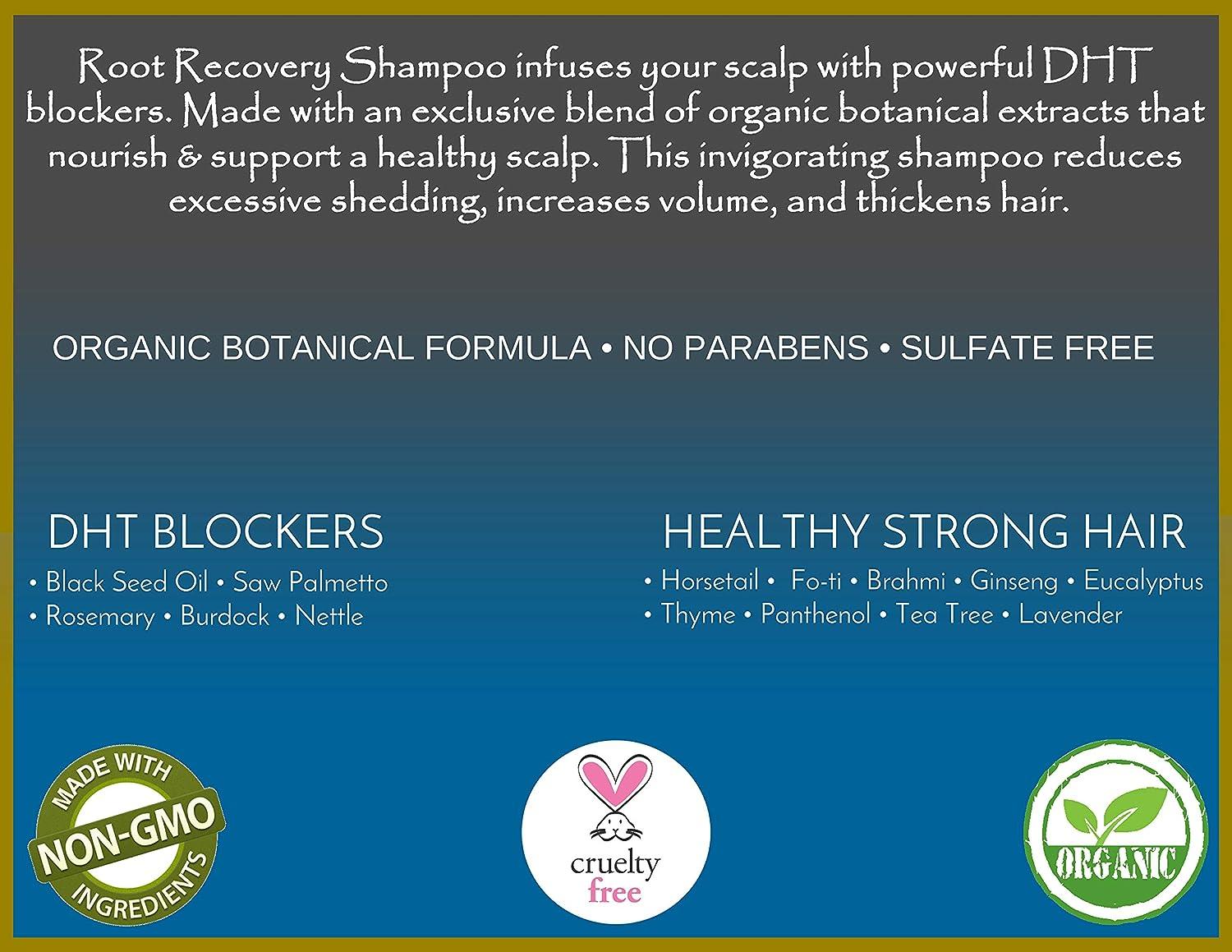 Root Recovery Follicle Stimulating Shampoo with DHT Blockers - Stronger ...