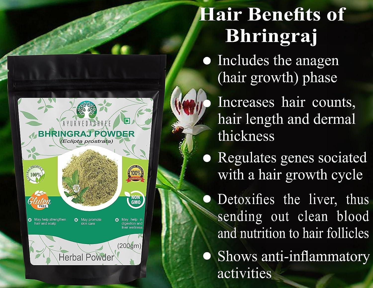 Bhringraj Powder 200g - Promotes Healthy Hair Growth | Eclipta Alba ...