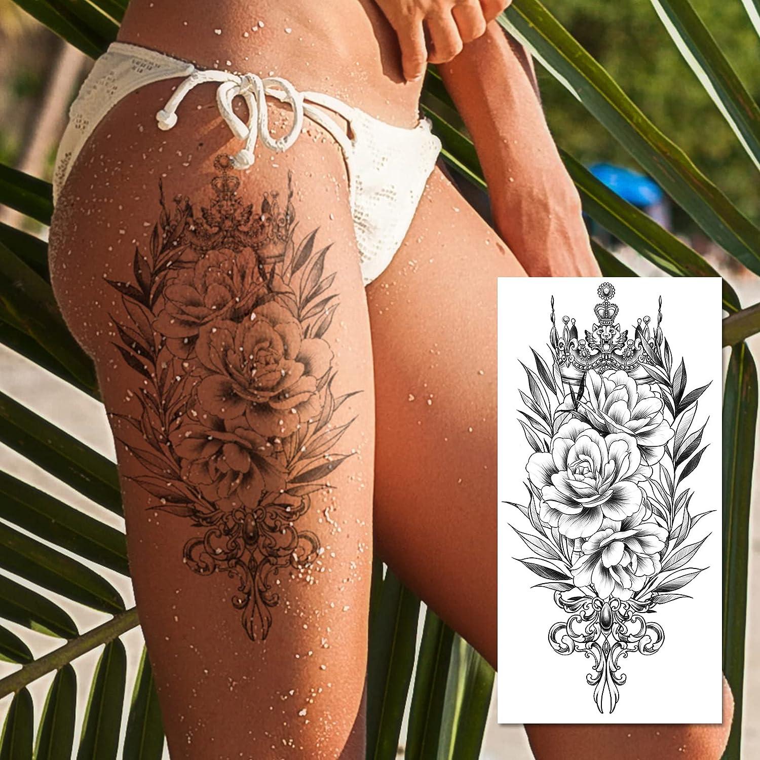 realistic tattoos temporary