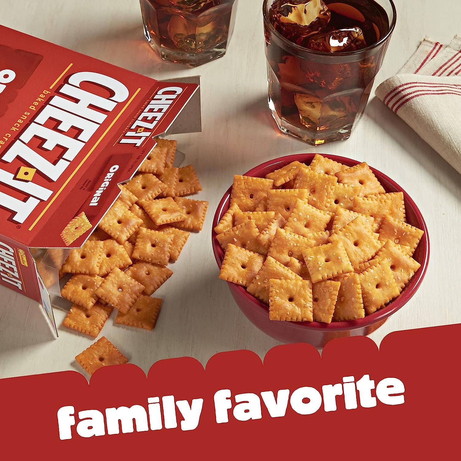 Cheez-It Original Baked Snack Crackers - 21oz Box - Perfect Office and ...