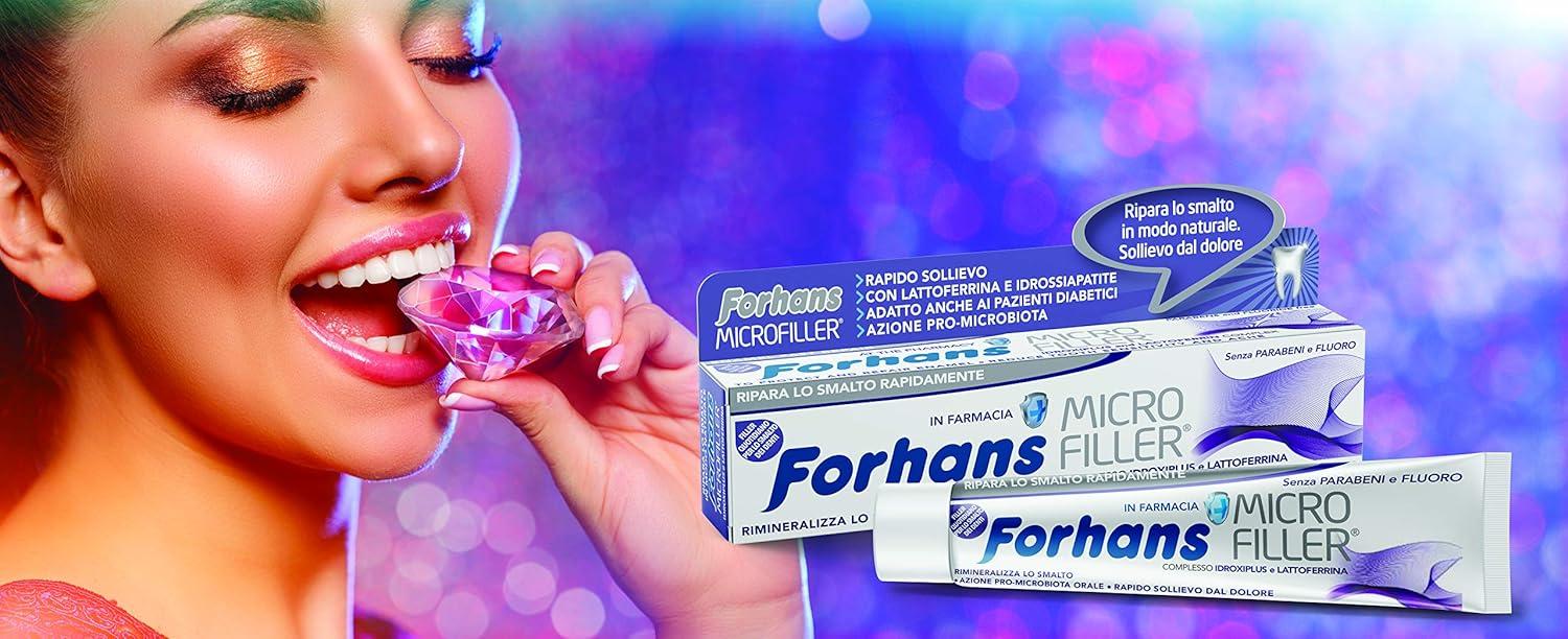 Forhans Micro Filler Toothpaste - Remineralizing & Protects Dentin ...