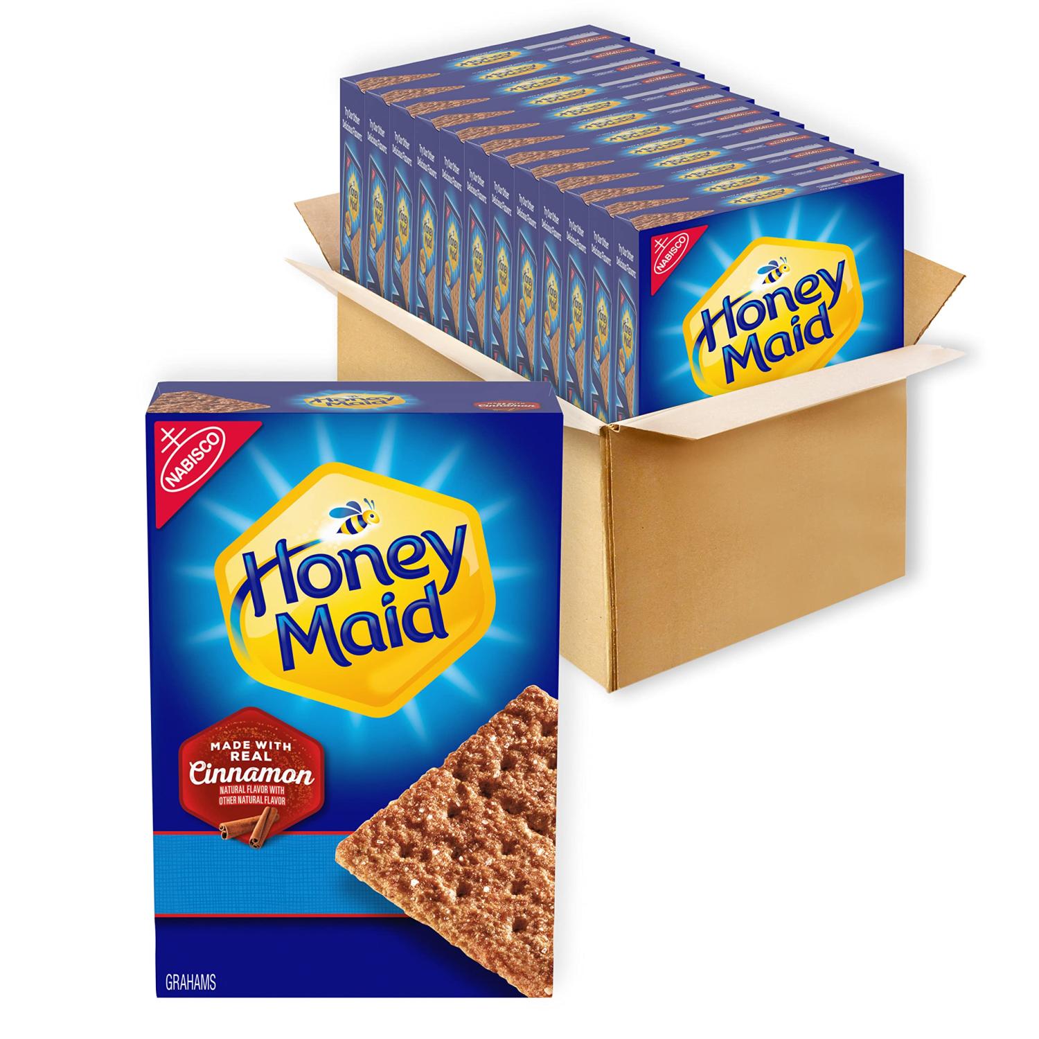 Honey Maid Cinnamon Graham Crackers 12-14.4 oz Family Size Boxes | Buy ...