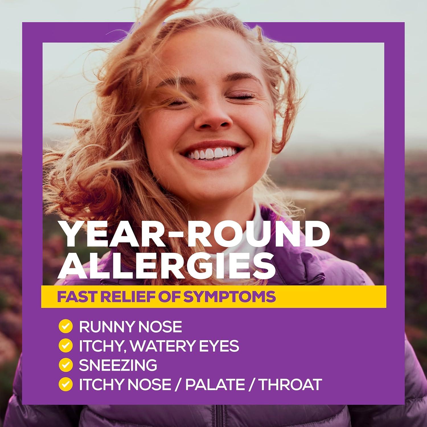 Allegra 12 Hour Allergy Medication Non Drowsy Fast Multi-Symptom ...