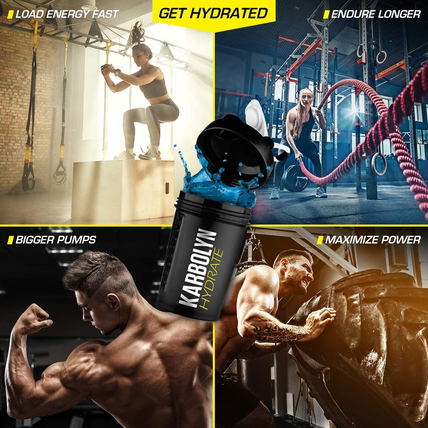 EFX Sports Karbolyn Hydrate | Sugar-Free Sports Drink | Carbohydrate ...