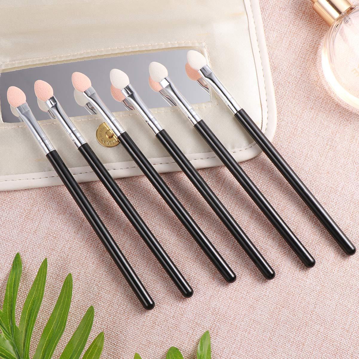 Lurrose Sponge Eyeshadow Brushes Set - Professional Dual Color Smudge ...