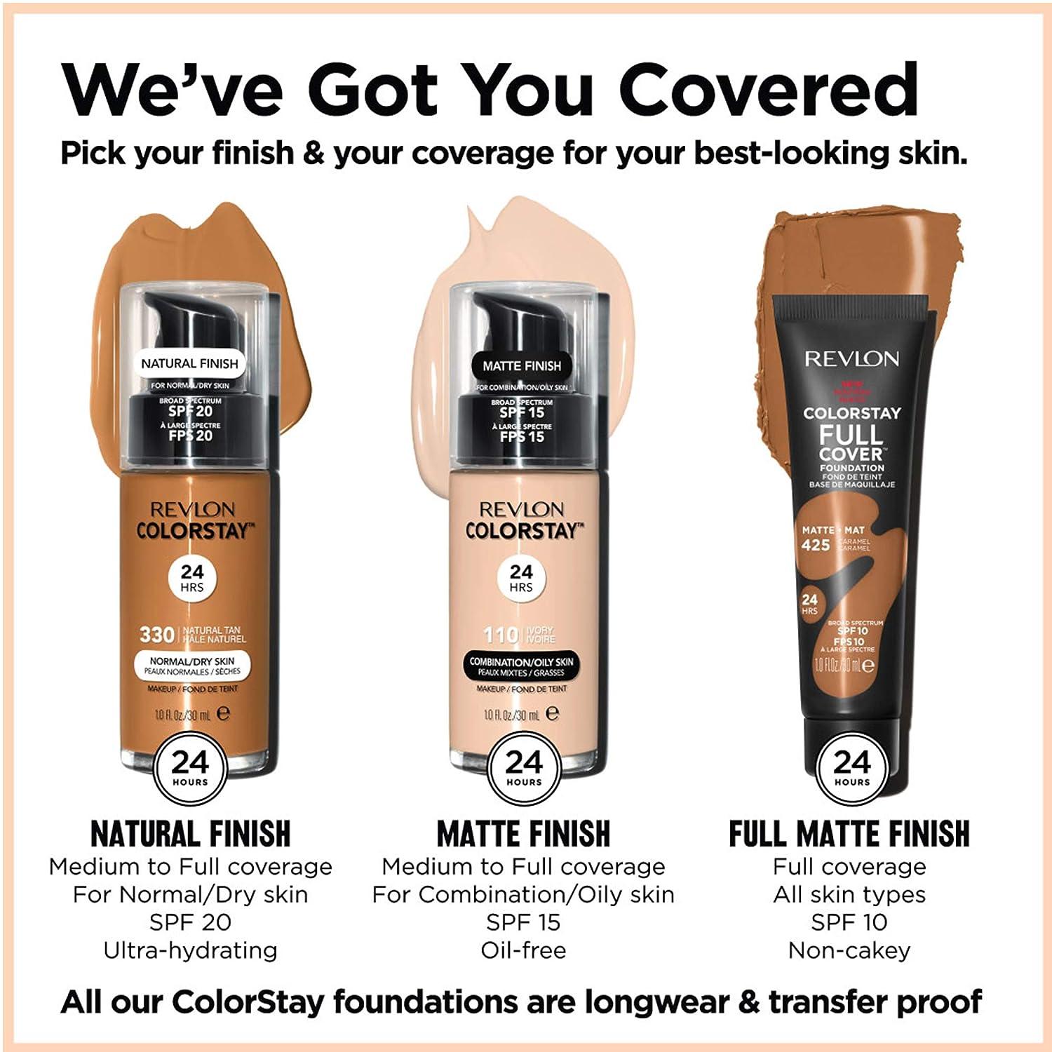 Revlon Colorstay SPF 15 Makeup Foundation Mahogany - 1 Fl Oz ...