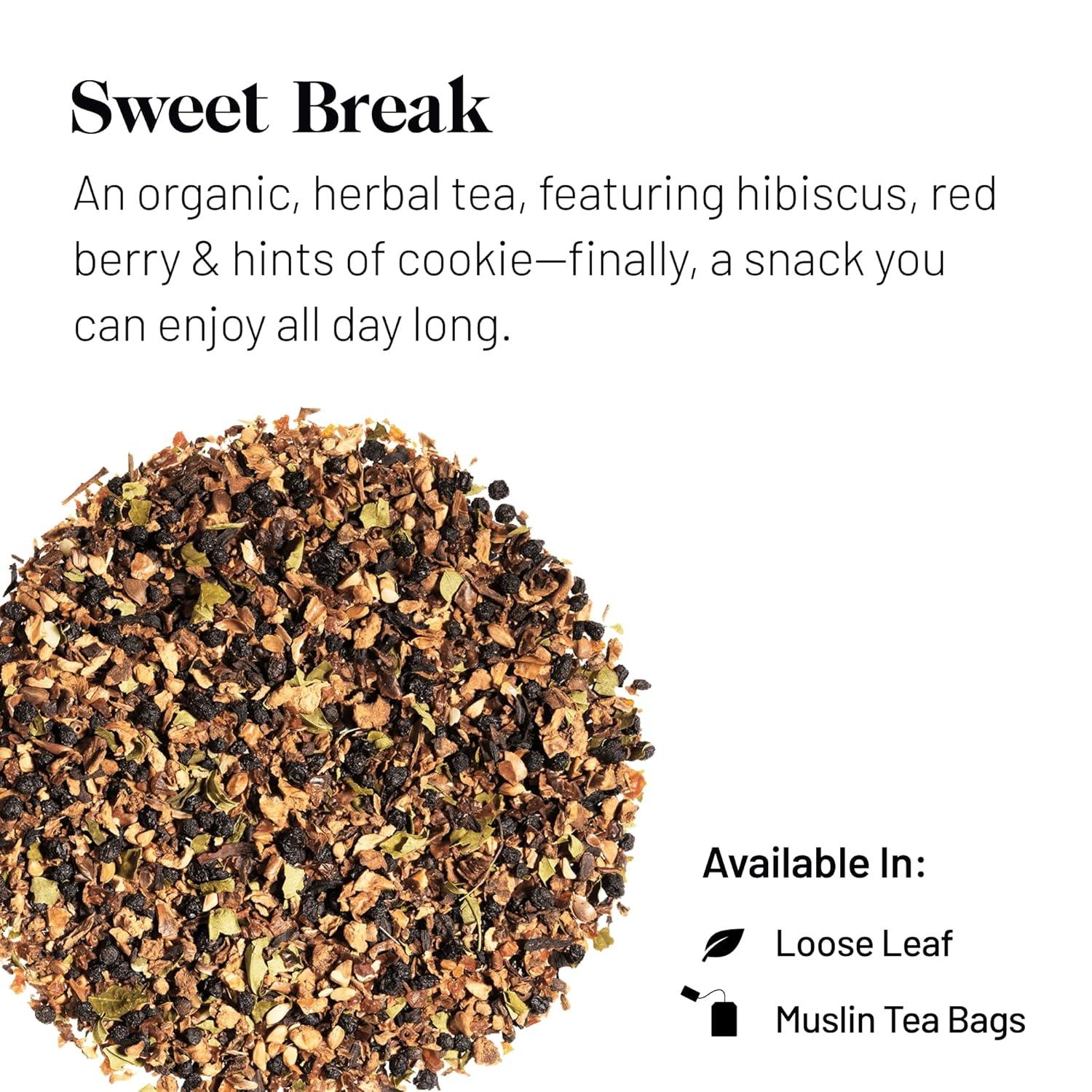Kusmi Tea Sweet Break Bio - Herbal Tea with Hibiscus Red Fruits ...