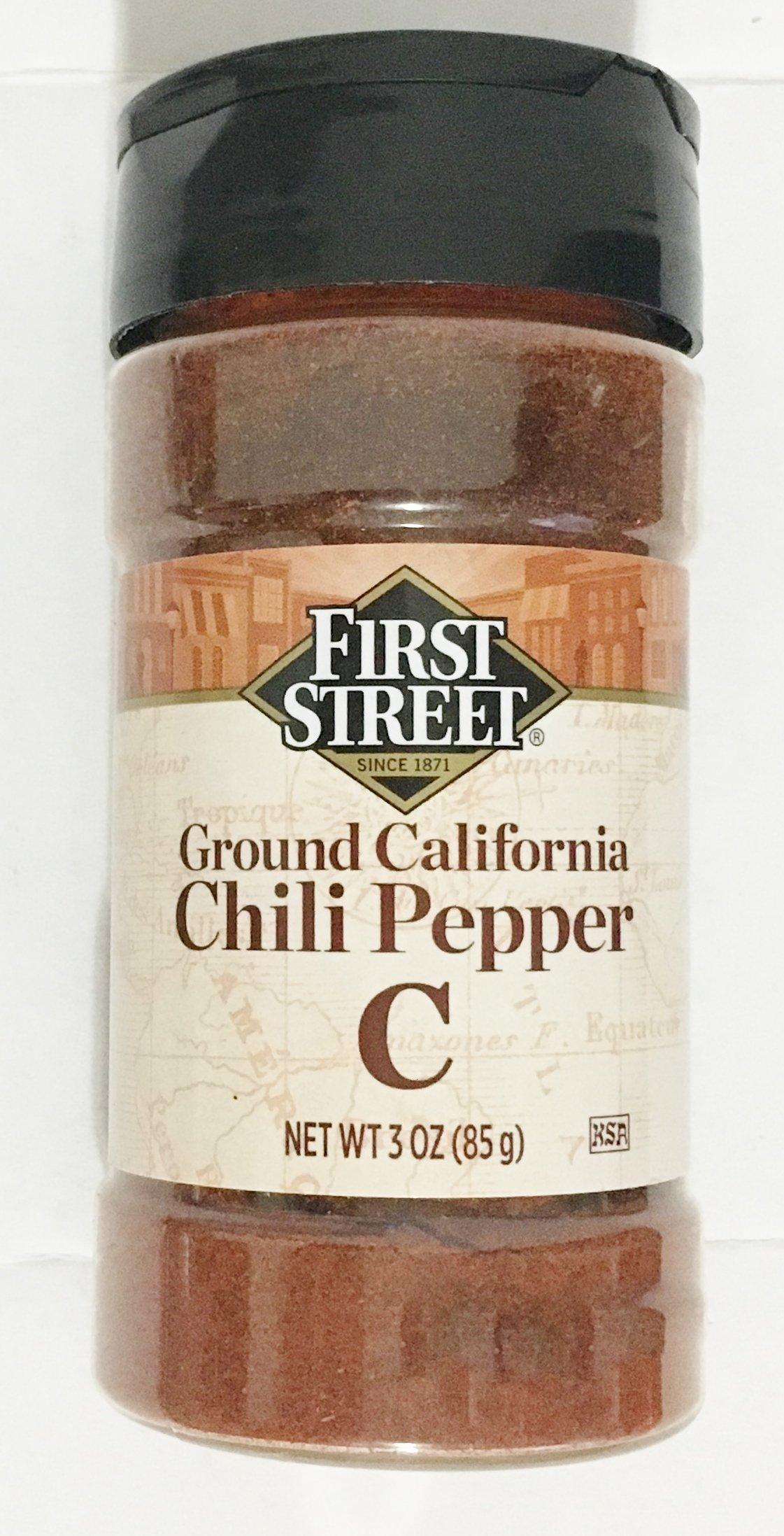 3oz First Street Ground California Chili Pepper - 1 Pack | Premium ...