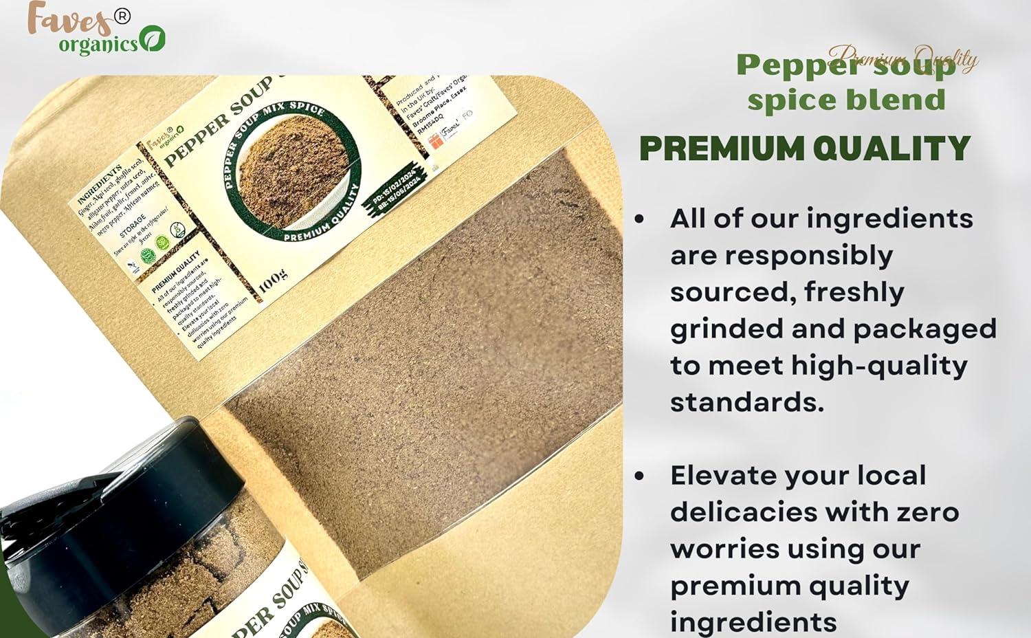Pepper Soup Spice Premium Quality Nigeria Pepper Soup Spice Blend (50g ...