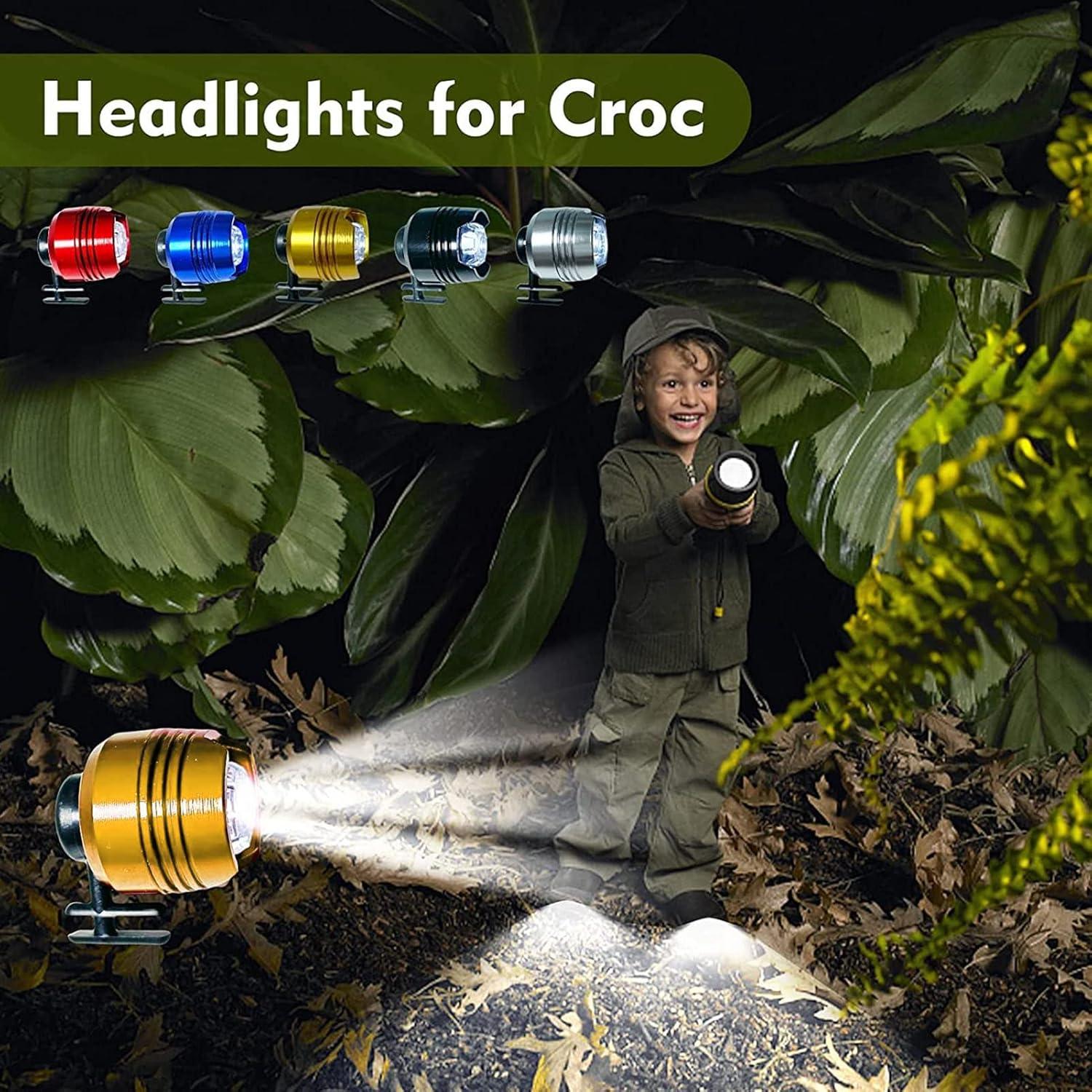 Yosoo Light-Up Clogs - Hands-Free Flashlight Shoes with Aluminum Alloy ...