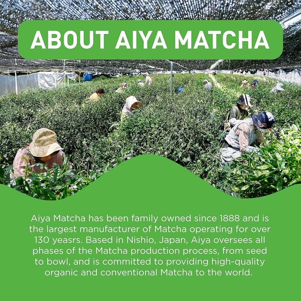 Aiya Sweetened Matcha To Go Stick 8 x 12g packets 2 Pack | Buy Now with ...