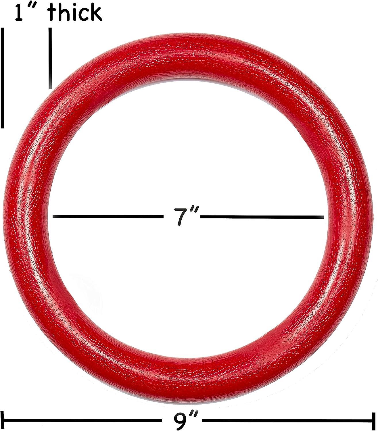 AP Plus Ninja Warrior Rings - Set of 2 Large Red for Traverse ...