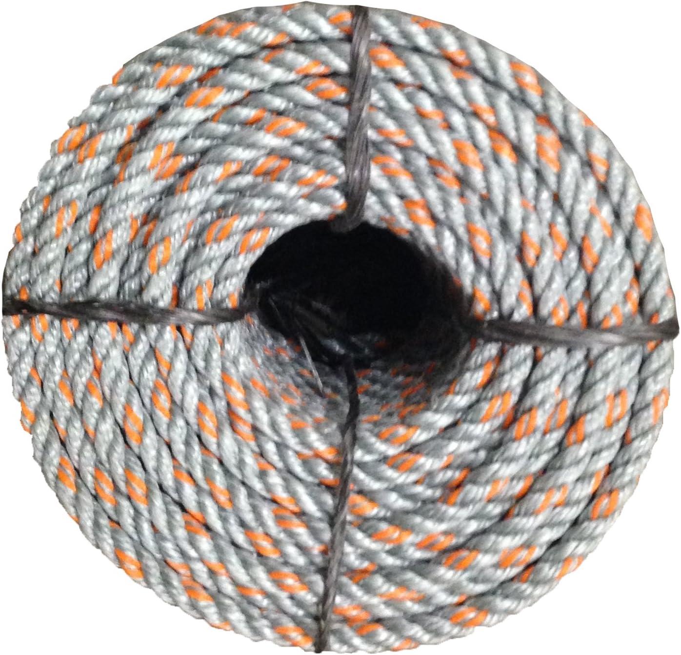 KUFA 100' Leaded Core Rope with 11'' Red/White Float Combo - FWL-100 ...