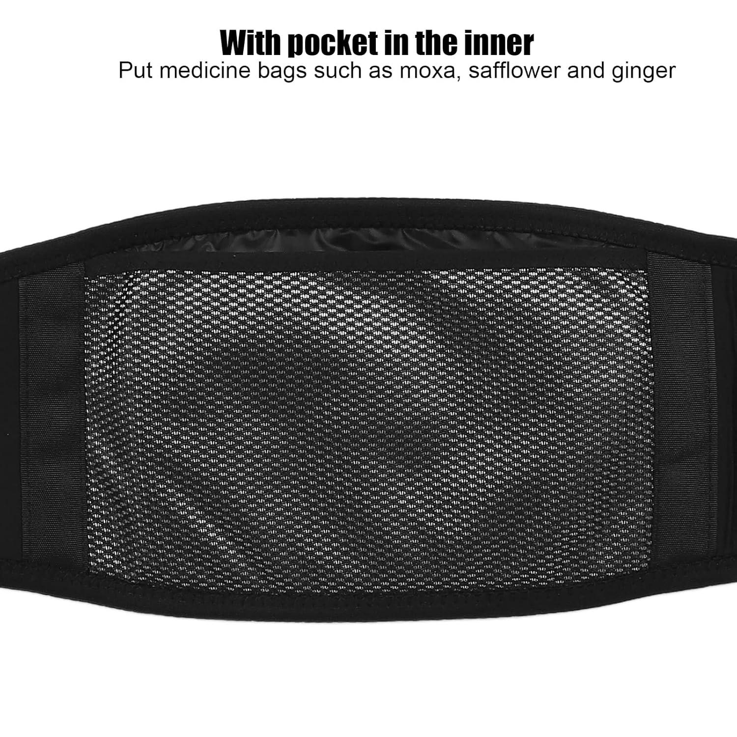 Heating Belt for Back Pain Relief | 3-Temperature Vibration Massage ...