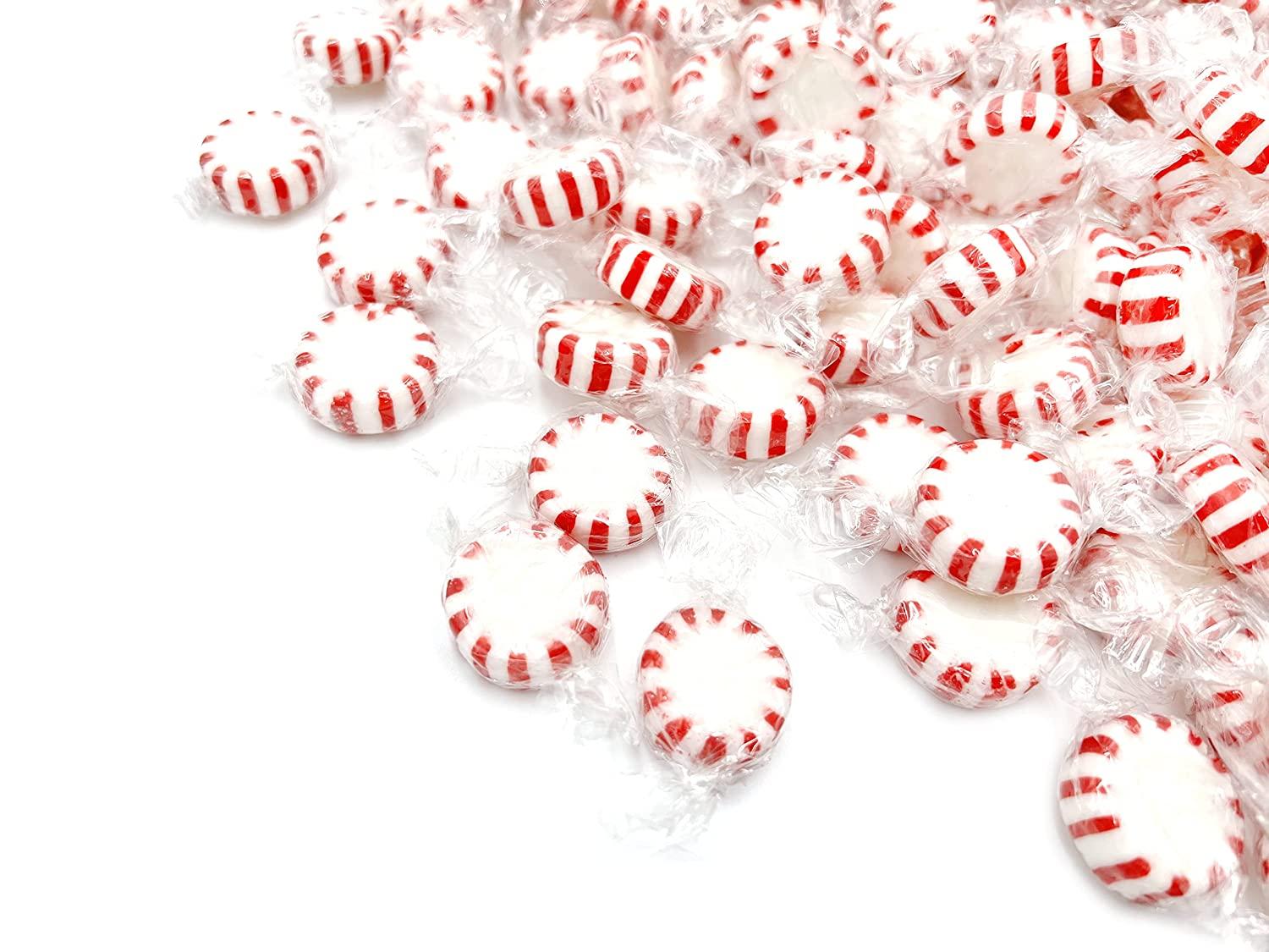 LaetaFood Arcor Starlight Peppermint Hard Candy, Individually Wrap ...