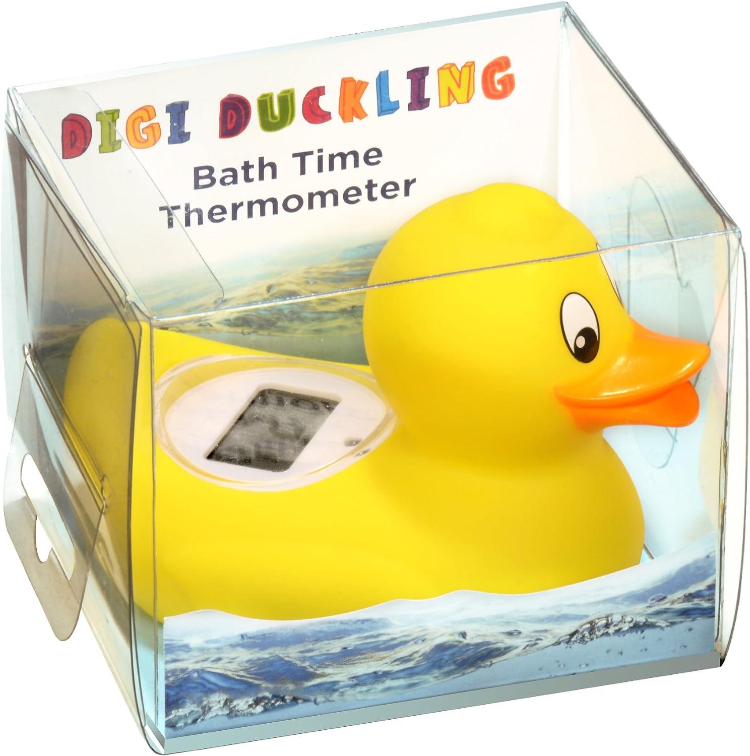 TensCare Digi Duckling Digital Water LCD Thermometer and Baby Bath Time ...