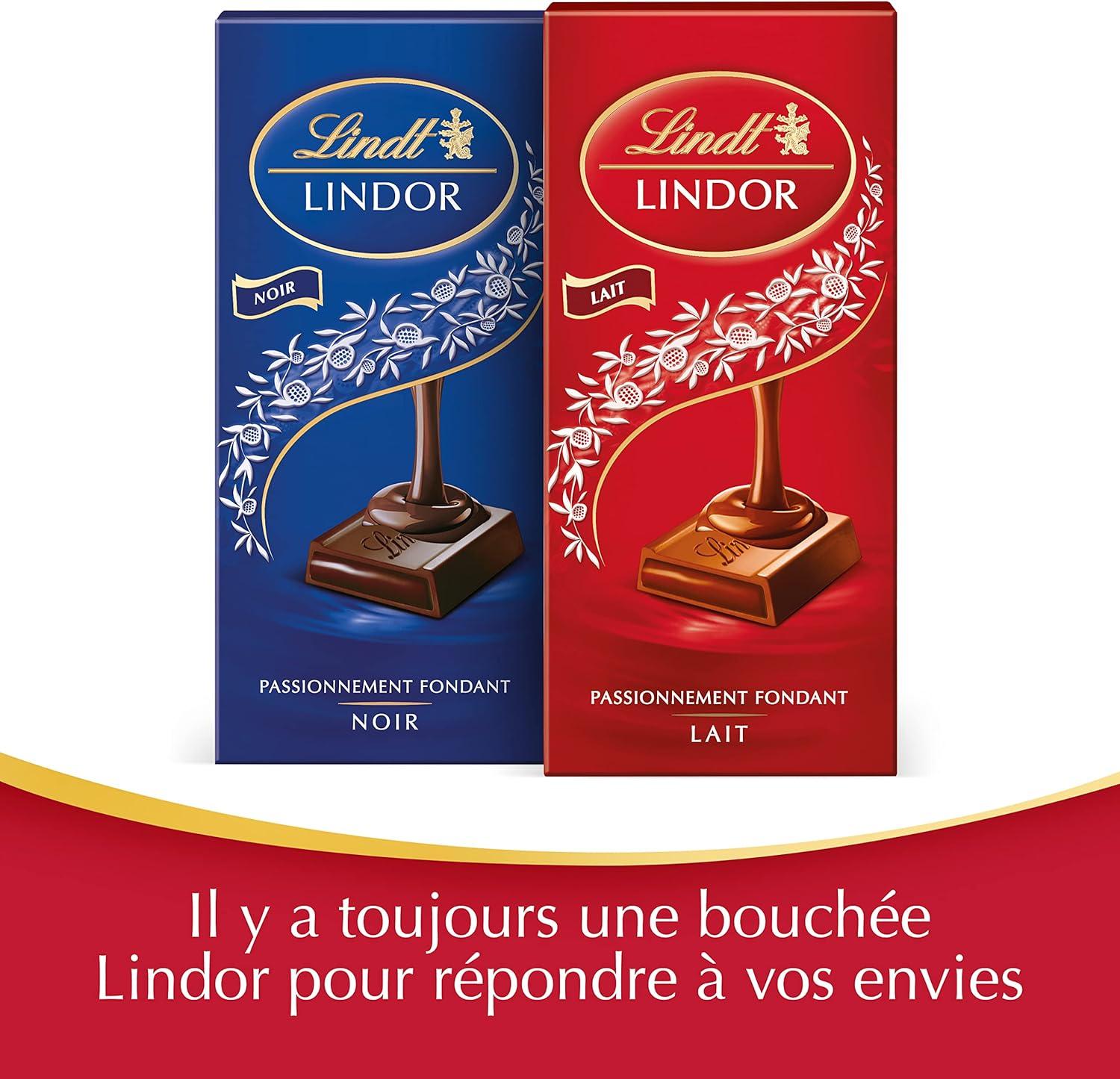 Lindt - LINDOR Tablet - Milk Chocolate - Soft Heart 150g | Buy Now with ...