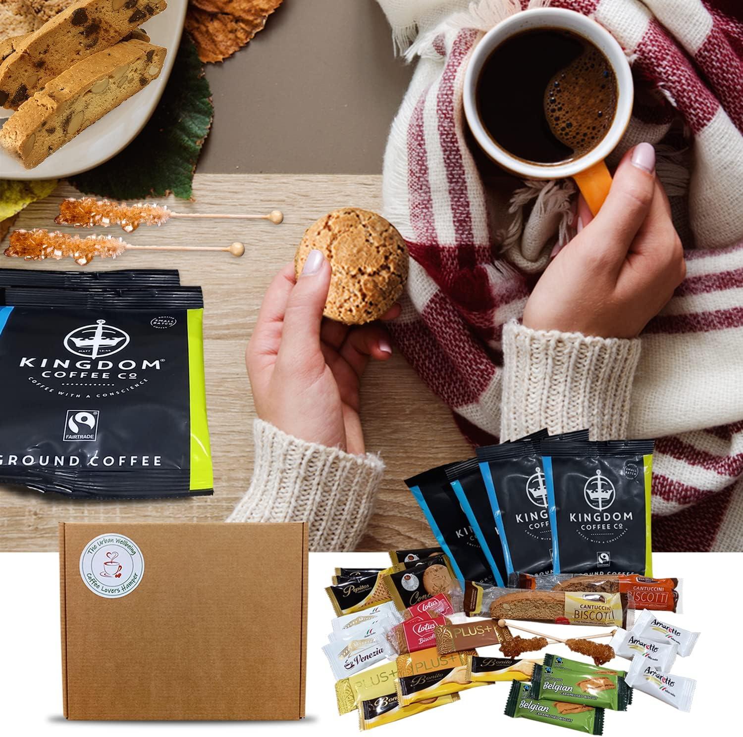 Coffee Lovers Gift Set Hamper / 4x Ground Coffee Sachets/Over 20 ...