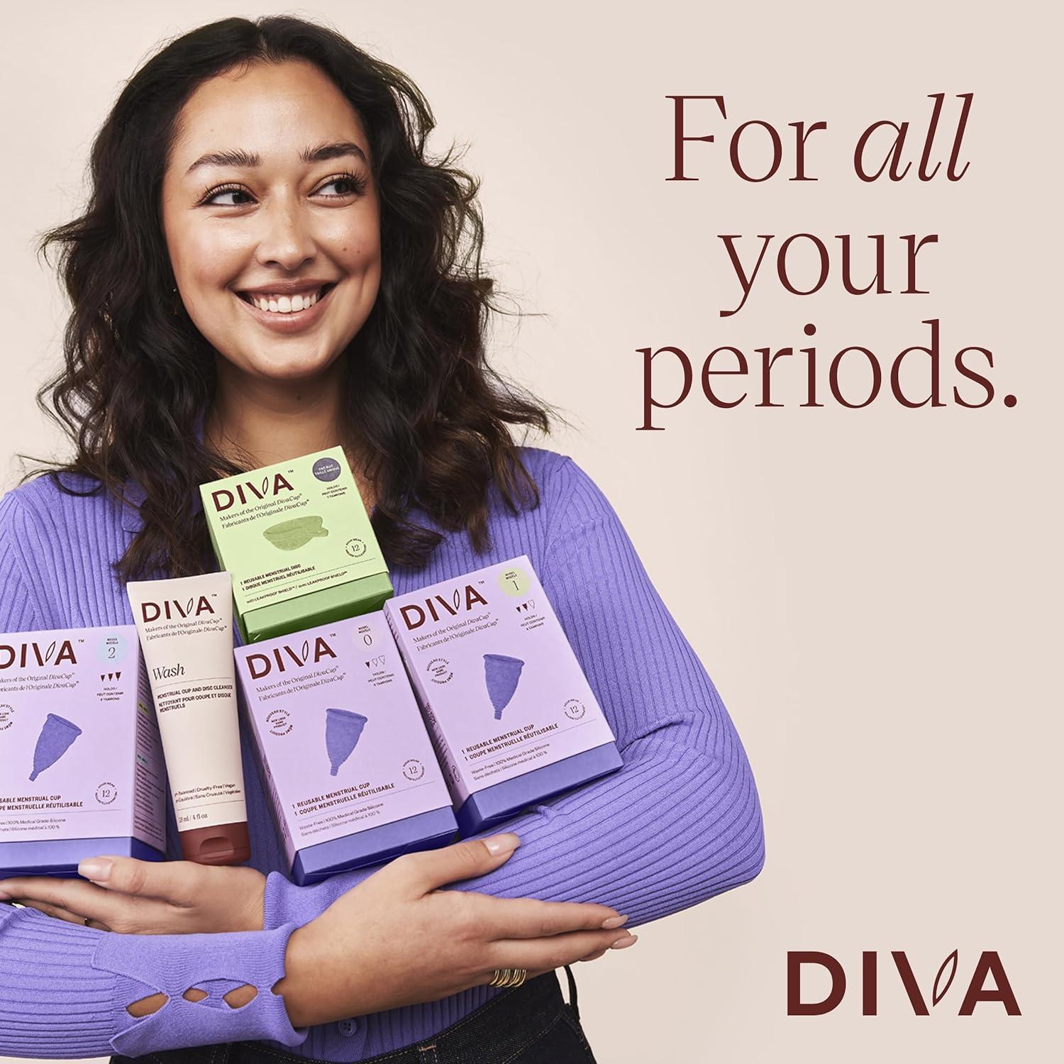 DivaCup DivaWash - PH Balanced Menstrual Cup Cleaner | Feminine Hygiene ...