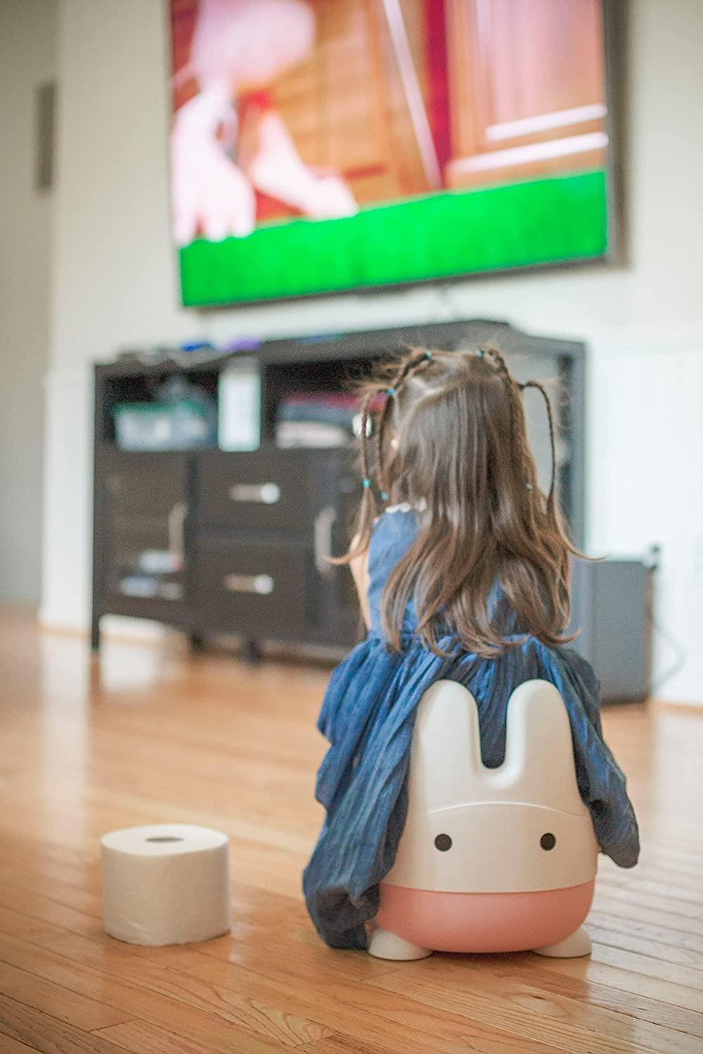 UpPro Cute Bunny Potty Training Chair - Portable Toddler Toilet Seat ...