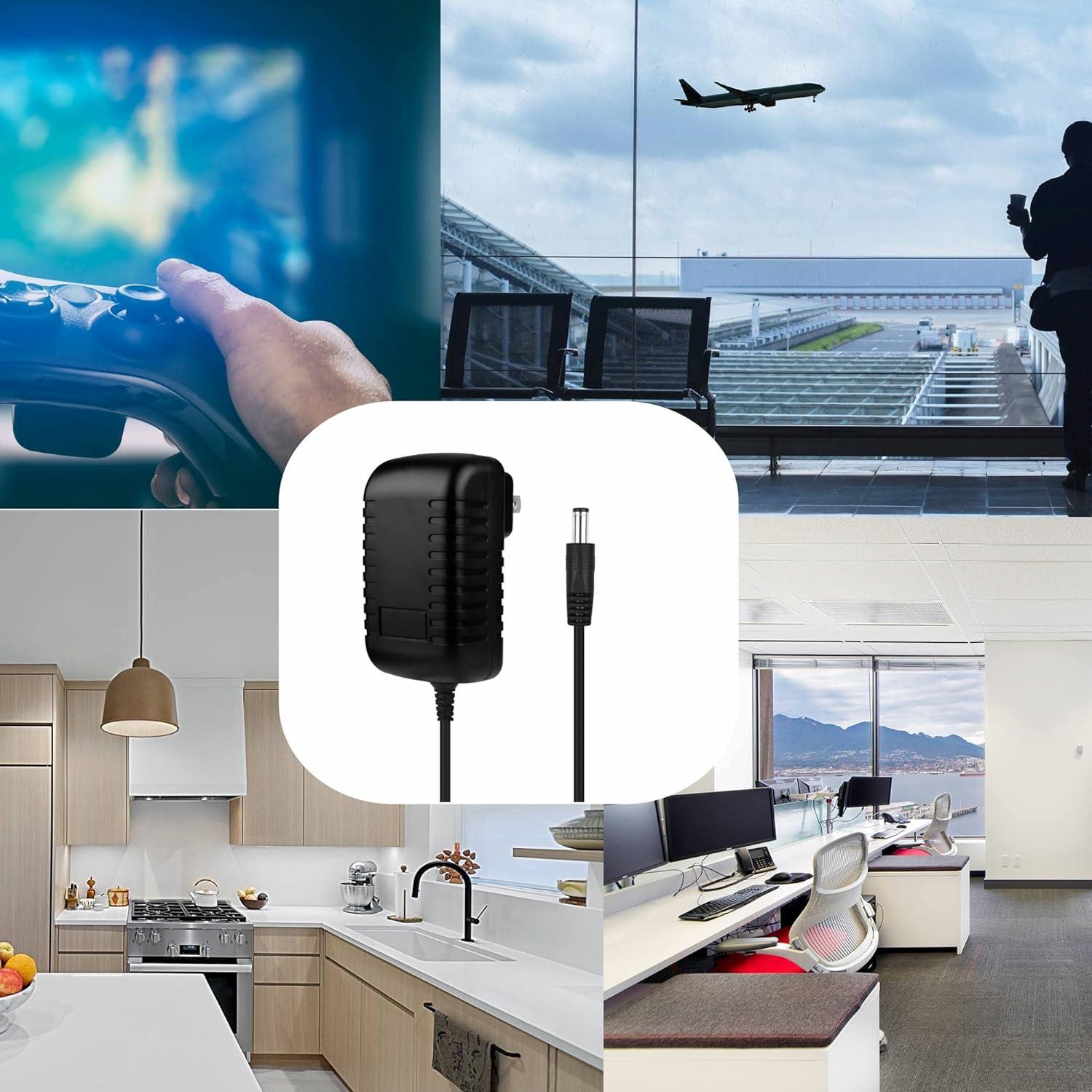 Dysead AC/DC Adapter for HemoCue Hb 201 DM & H6 Glucose Analyzer ...